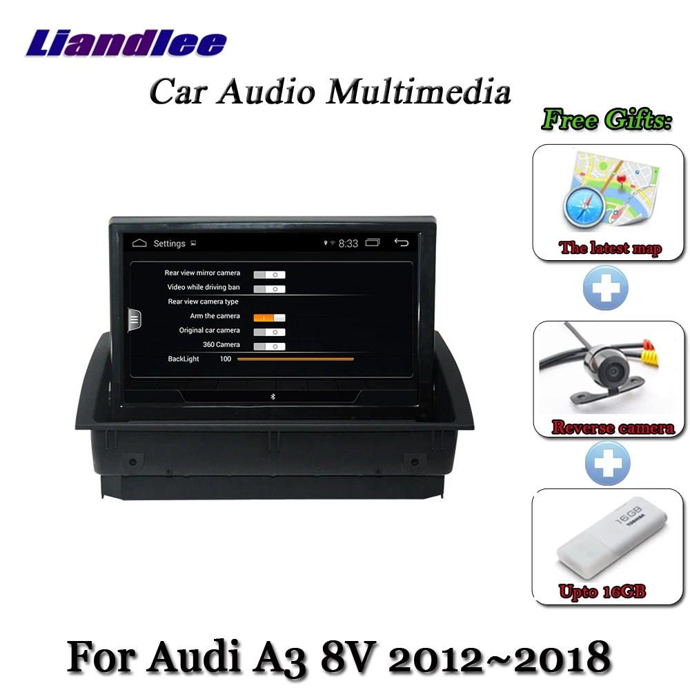 Interior Improve: Liandlee Car Android System For Audi A3 8V 2012~2018 ...