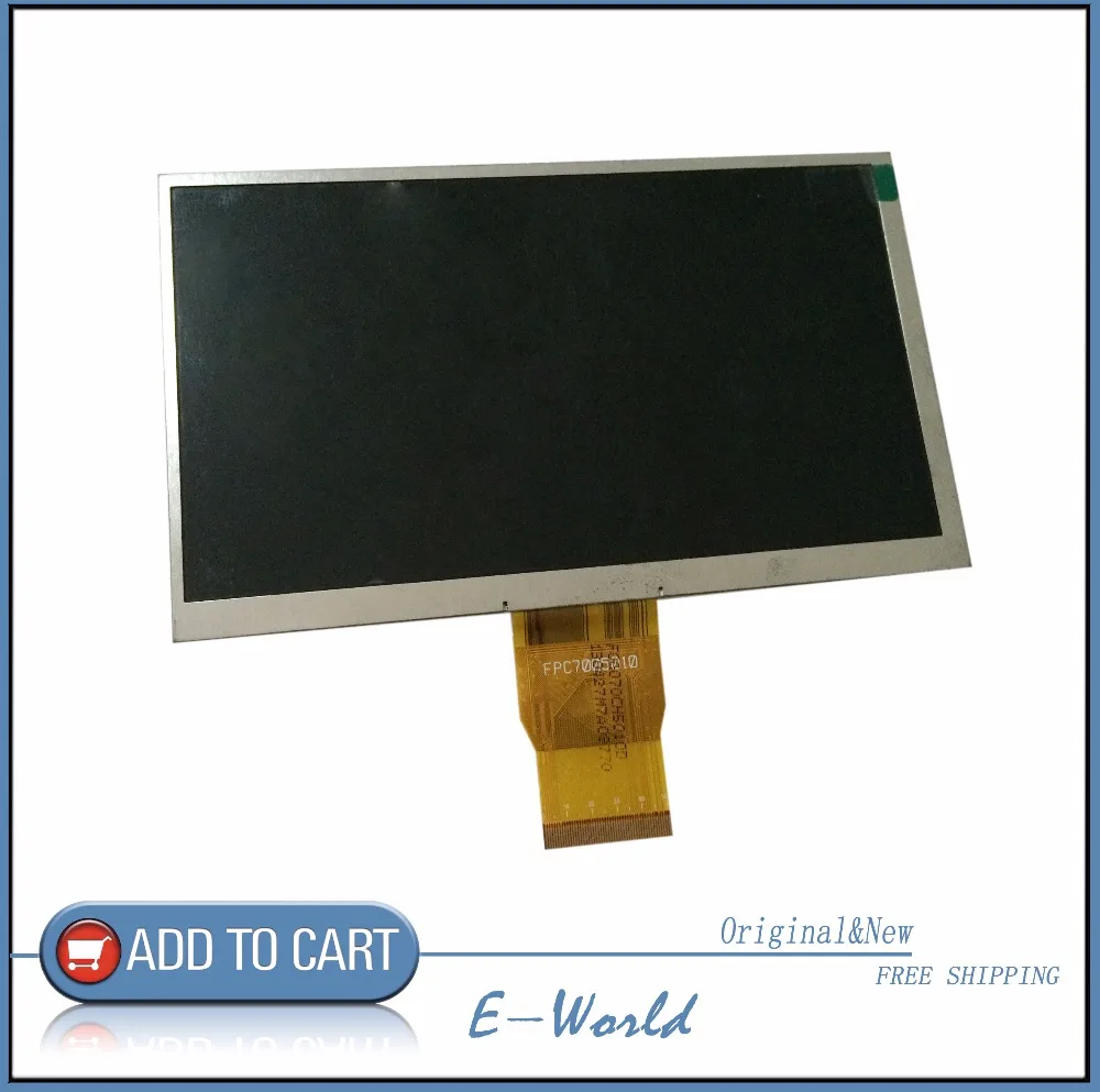 Original 7inch 50pin 800x480 display fpc7005010 v702 fashion v701 v7 ...