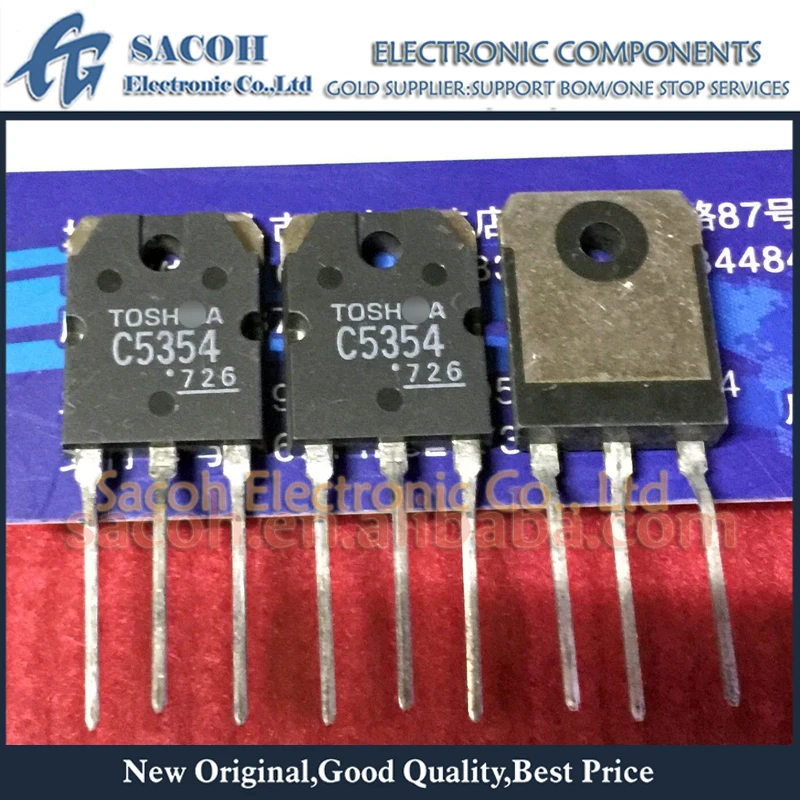 New Original 10pcs/lot 2sc5354 C5354 Or 2sc5352 Or 2sc5351 To-3p 10a ...