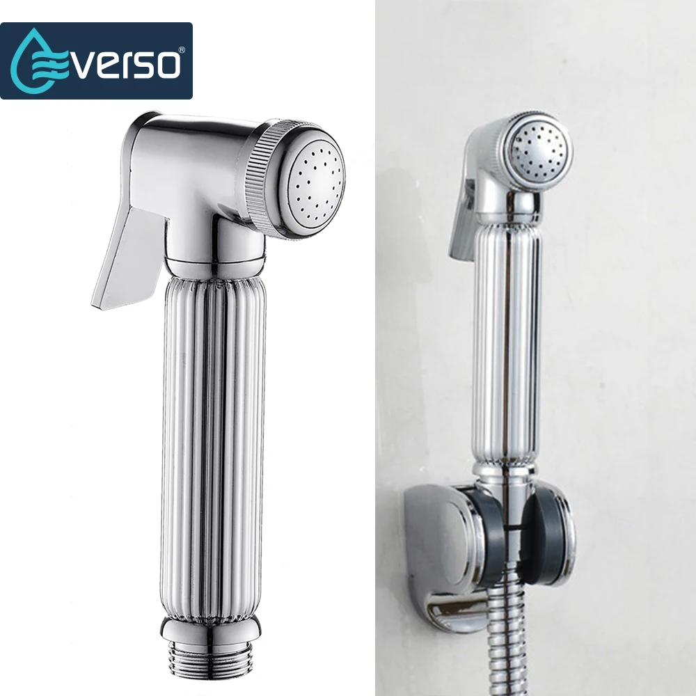 EVERSO Bathroom Hand Held Toilet Bidet Sprayer Washing Shower Head ...
