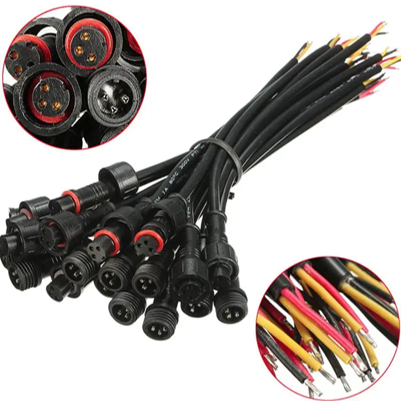 Popular 3 Wire Connectors Male Female-Buy Cheap 3 Wire Connectors Male ...