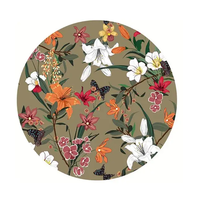 Aliexpress.com : Buy PVC Waterproof Round Table Sticker Self Adhesive ...