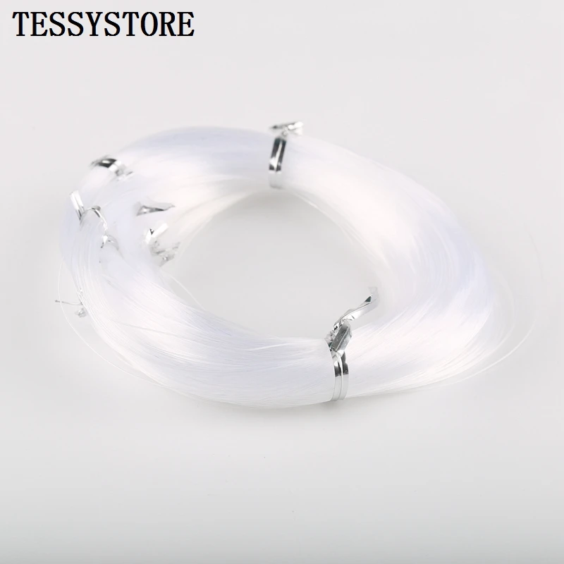 7 Size Transparent Strong Crystal Non-elastic Beading Line Cord Thread ...