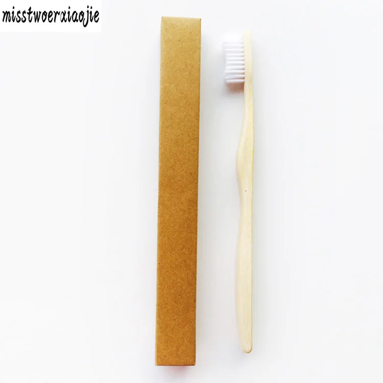 1pcs mouth clean bamboo toothbrush oral hygiene teeth whitening wooden ...