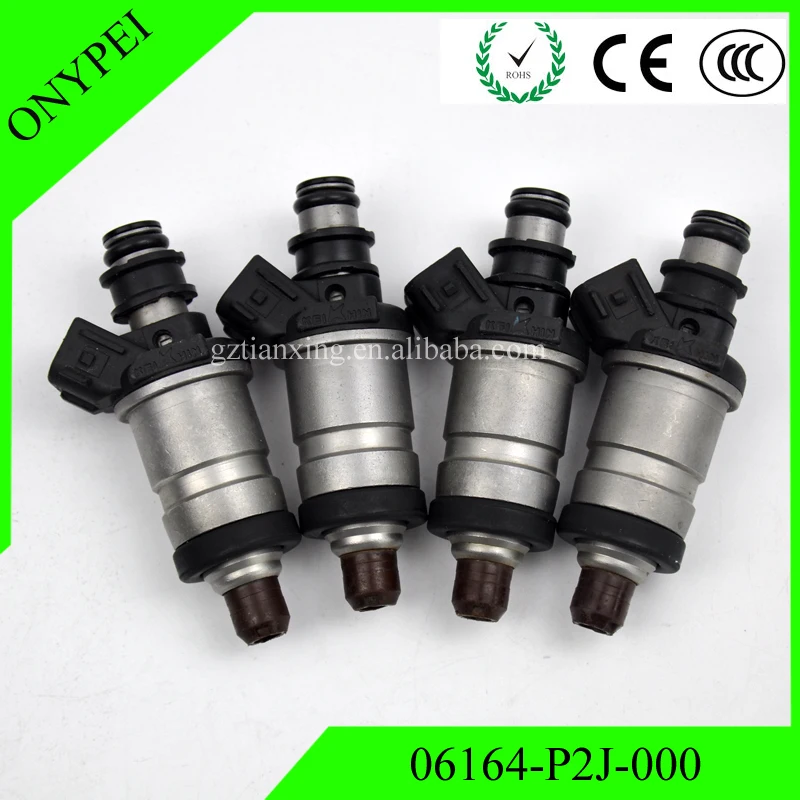 4 inyector de combustible 06164 P2J 000 para Honda Accord cívica Del ...