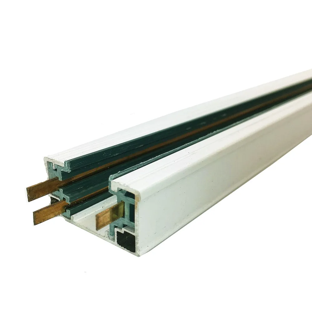 1m LED track light rail 2 3 wire 1 meter track lighting fixture rail ...