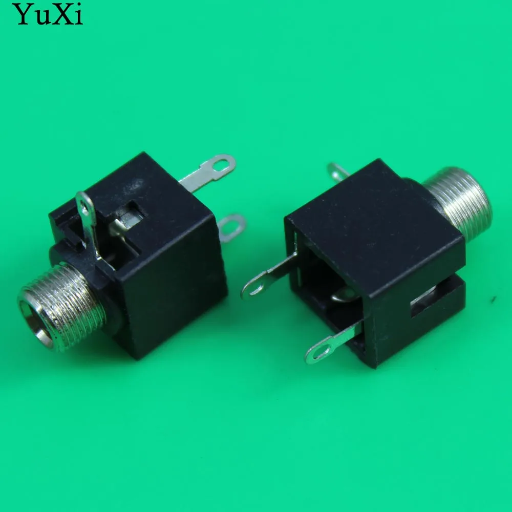 YuXi-3-5mm-Miniature-Jack-Sockets-Audio-Panel-Mount-Female-Connector ...