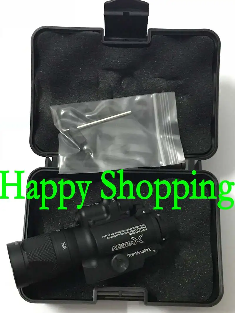 X400V IR Night Vision Weapon Light Combo Laser Tactical Pistol LED Red ...