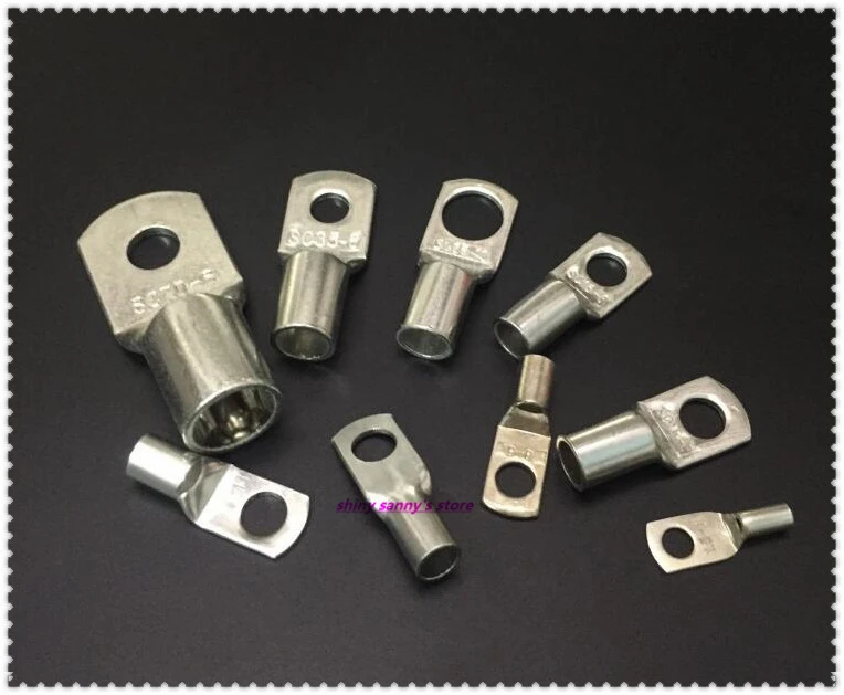 SC70 8 , SC70 10 , SC70 12 Tinned Copper Cable lugs Battery Terminals ...