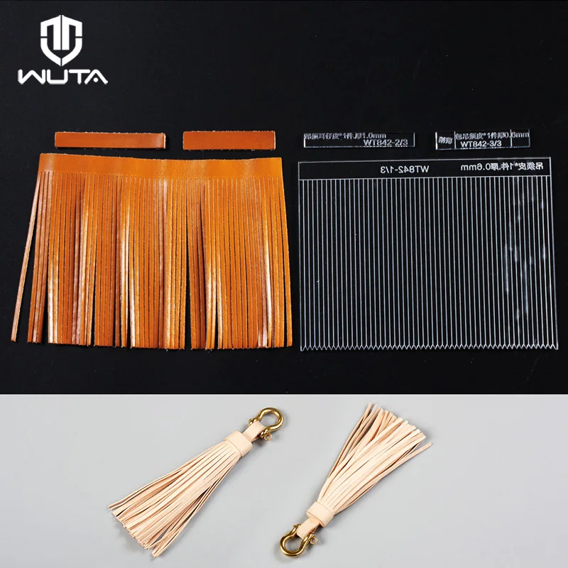 WUTA 842 Acrylic Template Leather Template Set Craft Pattern Model For 