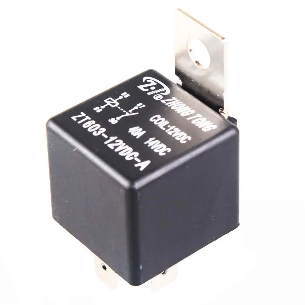 Ee Support Automotive Truck Alarm 12v 12 Volt Dc 40a Amp Spst Relay ...