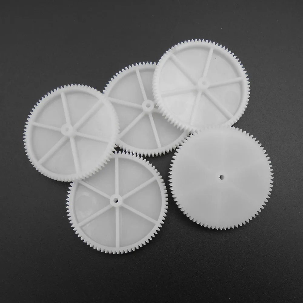 Engranaje recto de plástico 0,5, 0,5 M, 80 T, 2A, módulo T = 80 ...