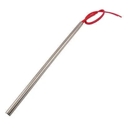 10mm X 250mm Red Wire Lead Cartridge Heater Heating Element Ac 110v ...
