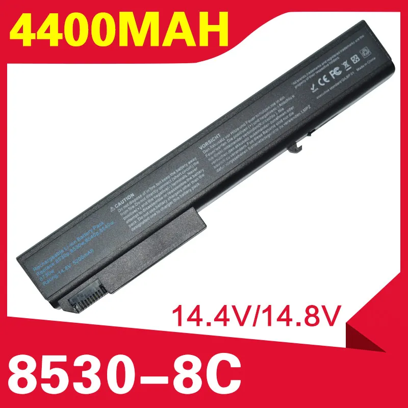 ApexWay Batería de 4400mAh para Hp EliteBook, 8540p, 8530p, 8730p ...