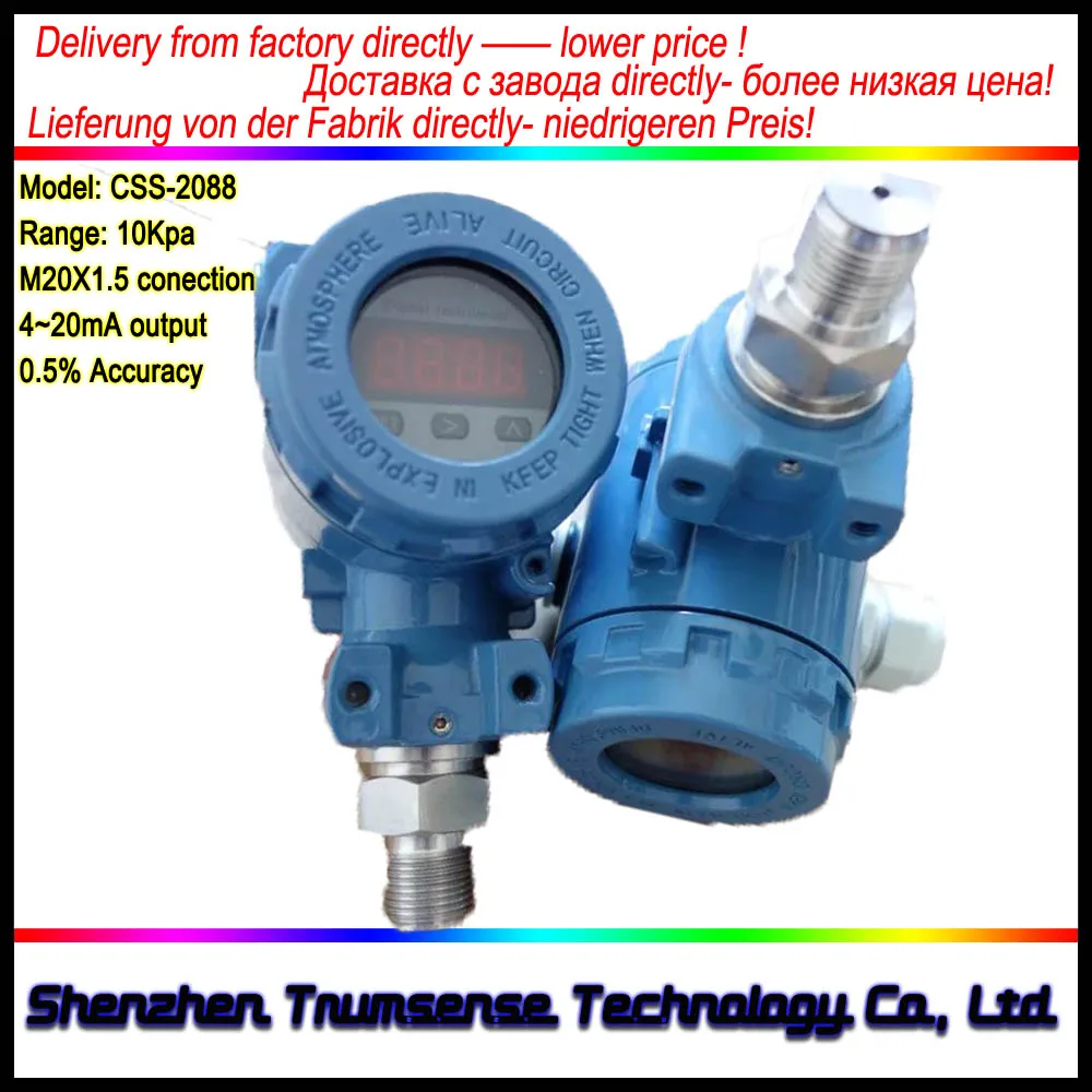1 Piece Intelligent Imported Diffused Silicon Pressure Transducer 2088 ...