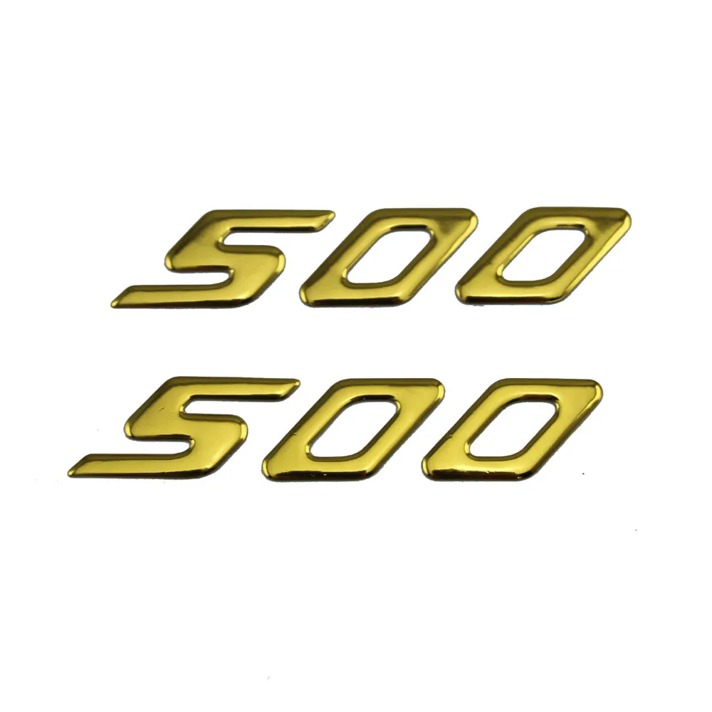 KODASKIN Motorcycle 3D Raise 500 Emblem Stickers Decal for Yamaha T ...