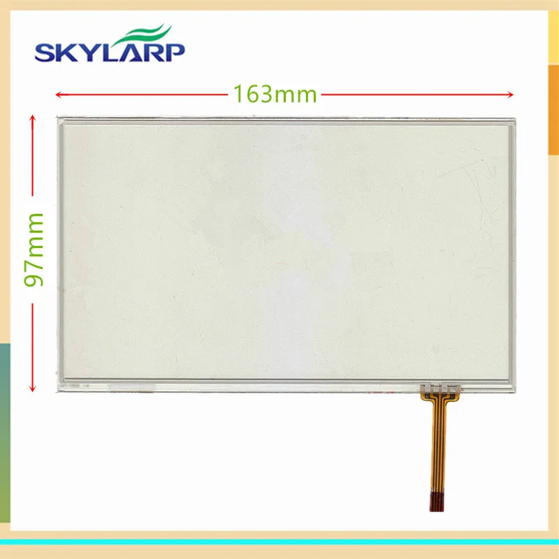 Nuevo Panel táctil de 7 pulgadas para pantalla táctil de 163*97mm 163mm * 97mm para navegación ...