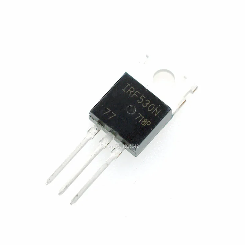 10PCS/LOT IRF530N IRF530 IRF530NPBF MOSFET MOSFT 100V 17A 90mOhm 24.7nC ...