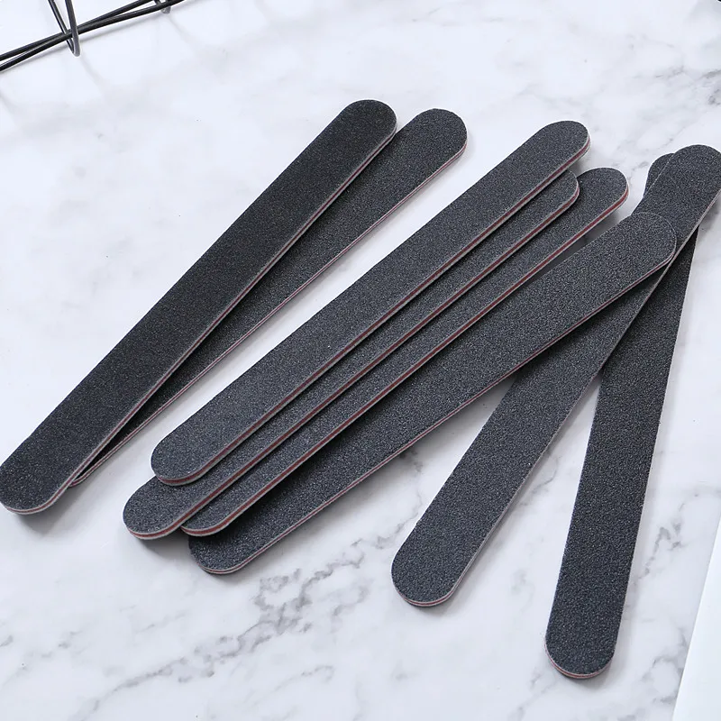 20 pcs Lixa De Unha 100/180 Grit Lixa de Unhas Art Lixar Bloco de ...
