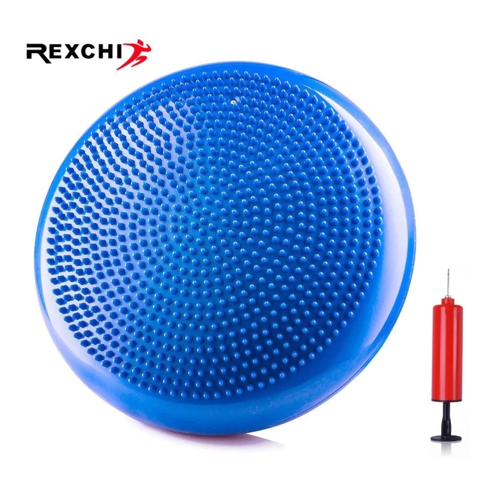 REXCHI Sports Yoga Inflatable Massage Acupressure Mat Balance Pad ...