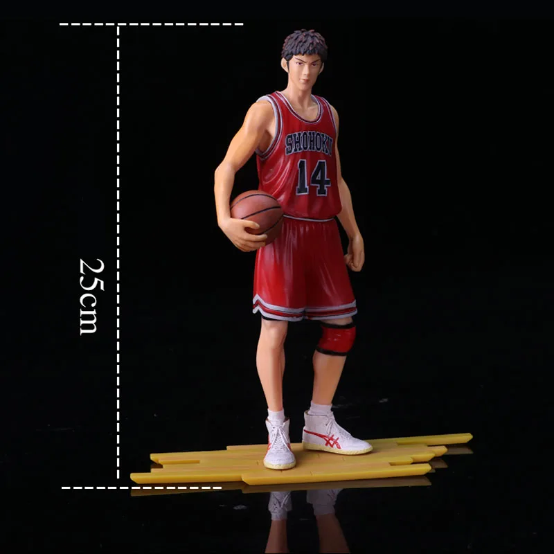 Good PVC Full Set Shohoku Slamdunk Anime Figure Miyagi Akagi Rukawa ...