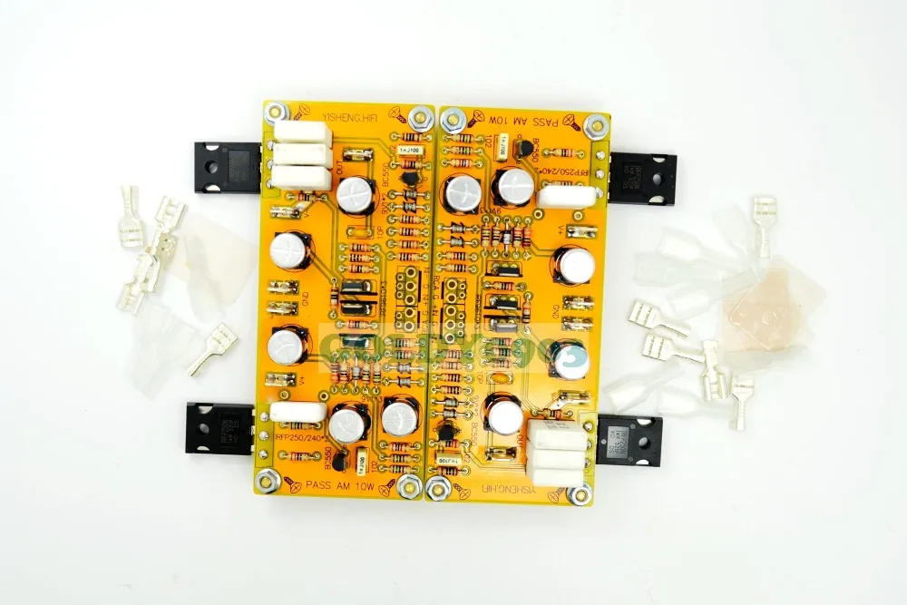 สำเร็จรูป YS PASS AM Class A Single Ended Amplifier / 10W ขนาดเล็ก/ไม่ ...