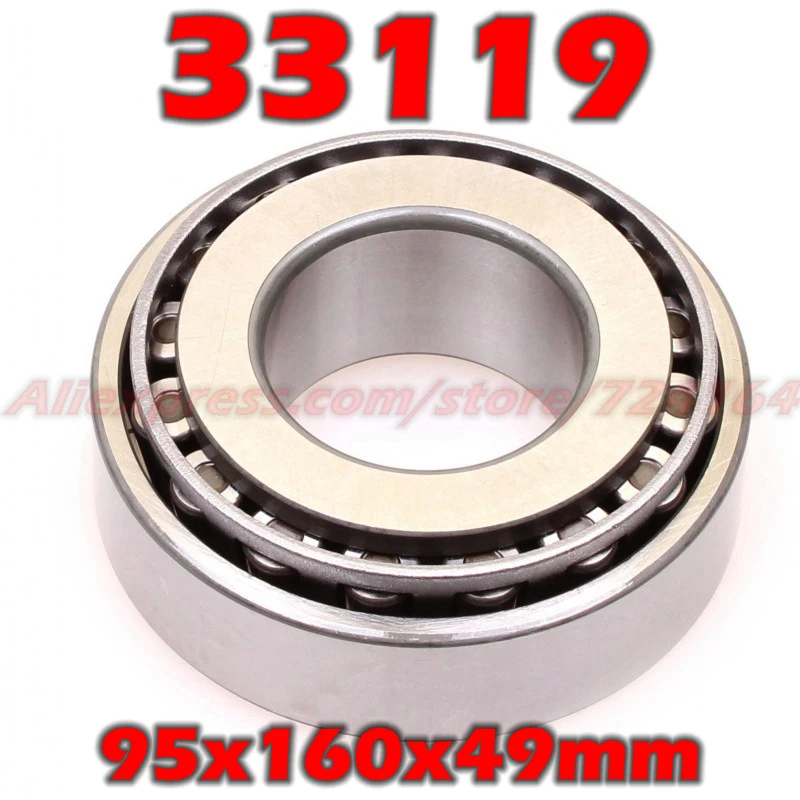 95x160x49 Mm Tapered Roller Bearings 33119 3007719e Hr33119j 33119jr ...