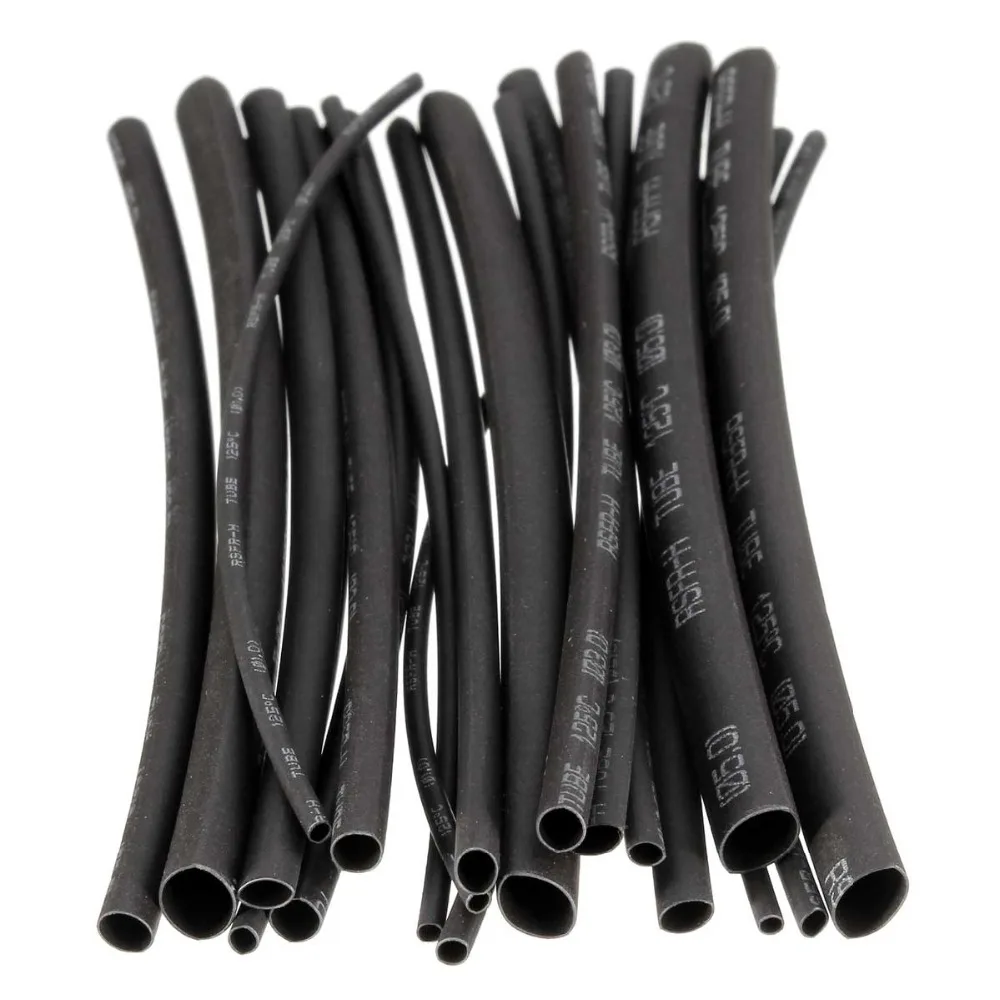 20pcs 100mm Black 2 1 Polyolefin H Type Heat Shrink Tubing Tube