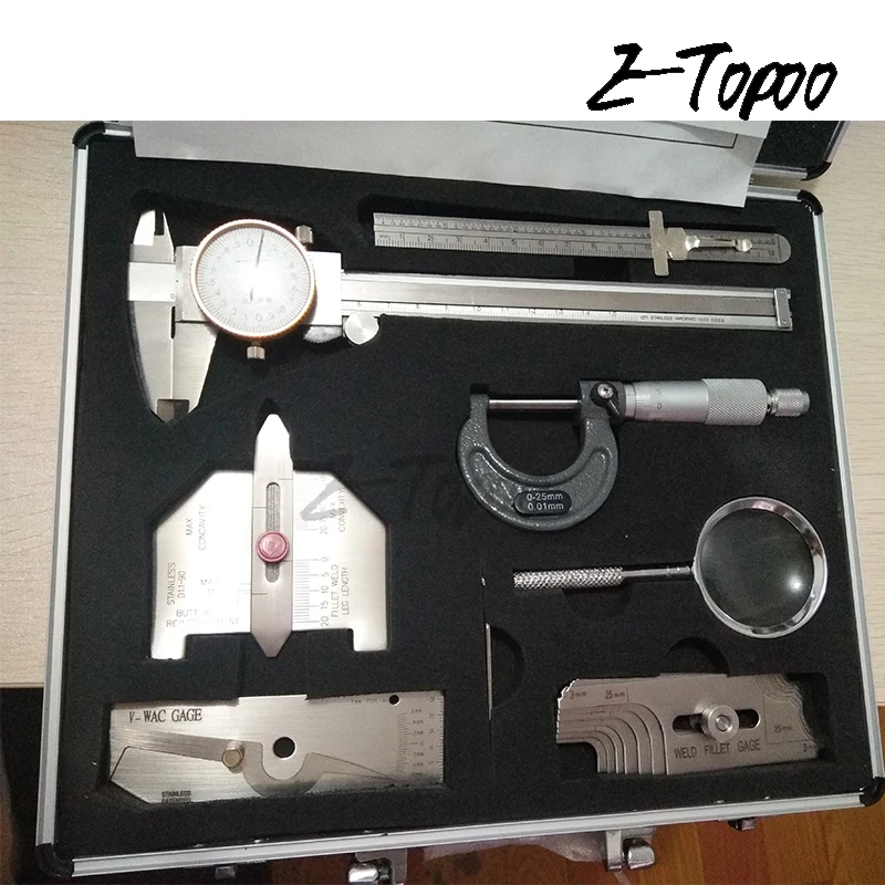 7PCS/SET high quality Welding gauge welding measure weld inspection ...