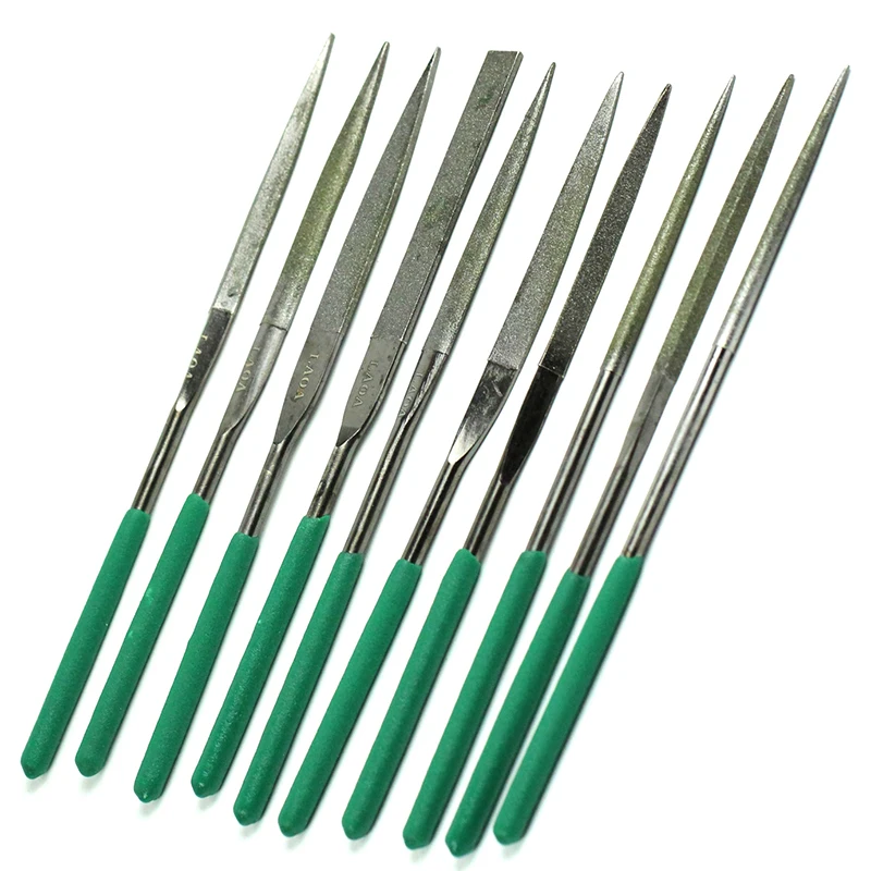 LAOA Diamond File Needle File in Shape Triangle Flat Semicircle Square ...