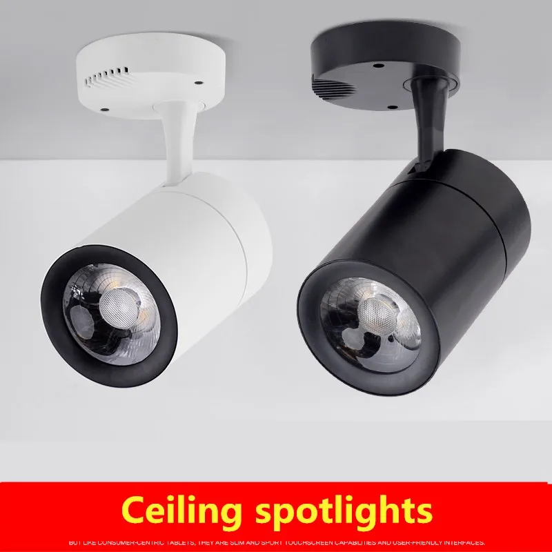 7/12/20/30w Led surface mounted spotlights clothing store home ...