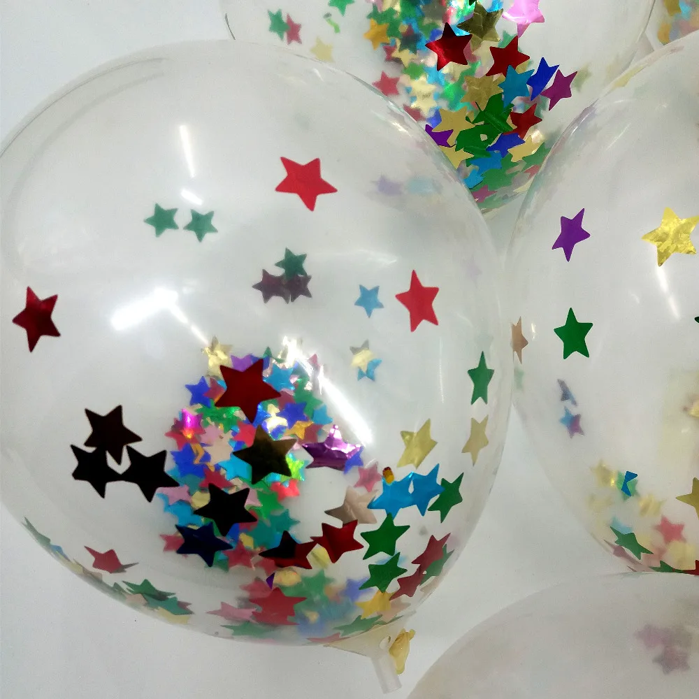 Buy 30 Pieces 12 Inch Confetti Balloons Color Five