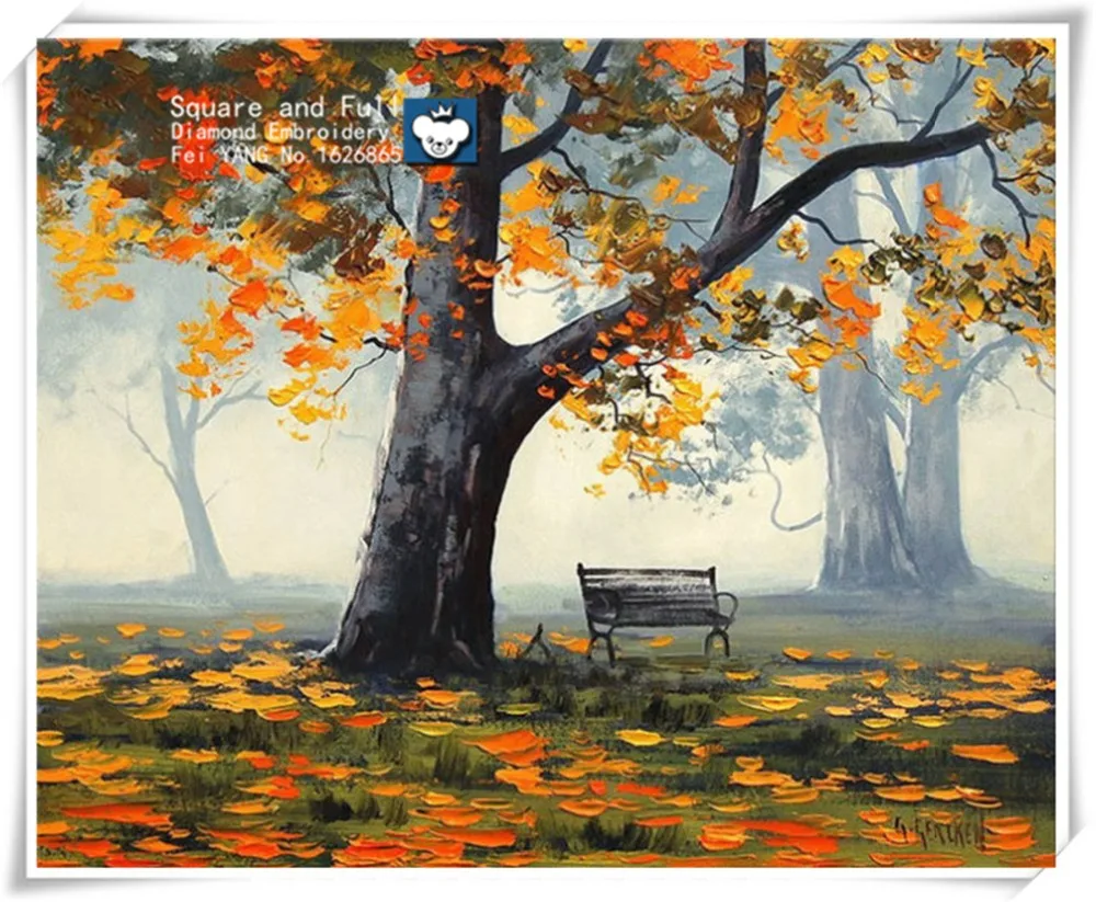 Realistic Fall Tree Drawings