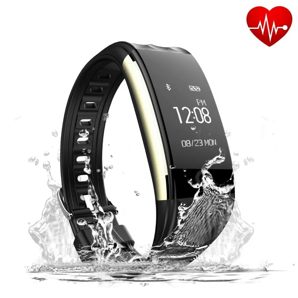 ZAOYIMALL S2 Smart Band Heart Rate Monitor IP67 Sport Fitness Bracelet ...