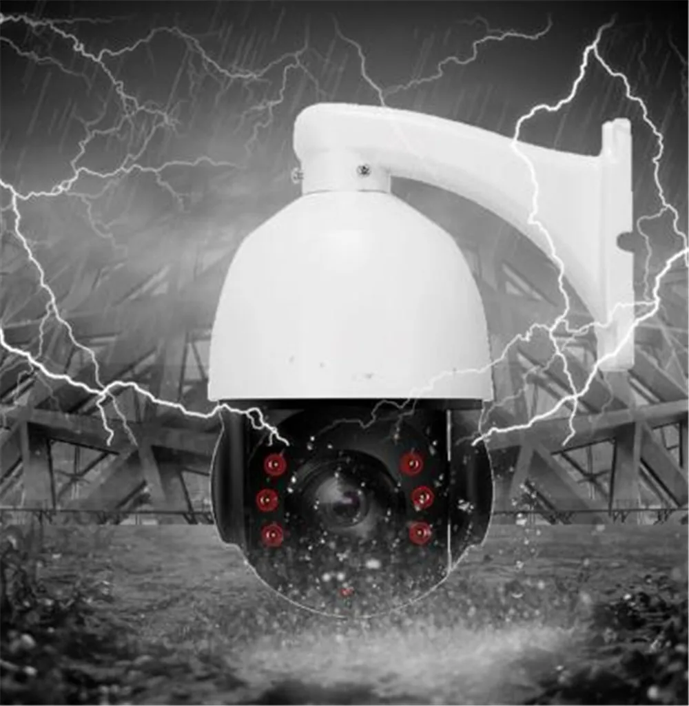 5MP-POE-360-Degree-20X-Zoom-Wireless-IP-Speed-Doom-Camera-WIFI-Water ...