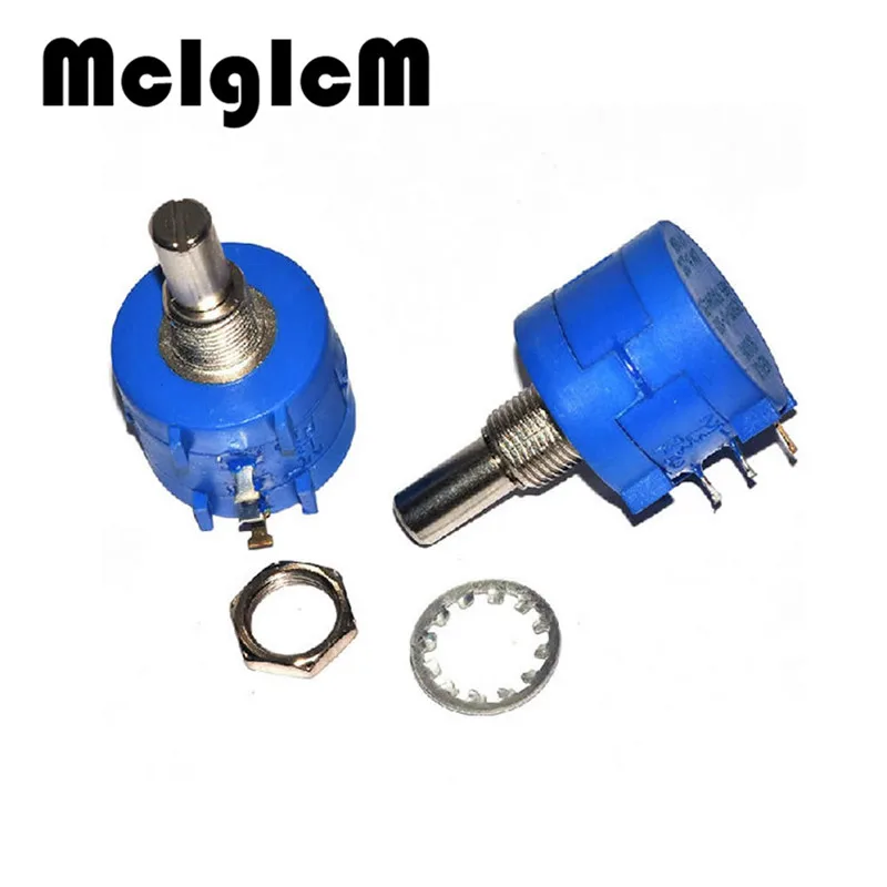 McIgIcM 2pcs 100K Cropland Bridge 3590S Precision Potentiometer ...