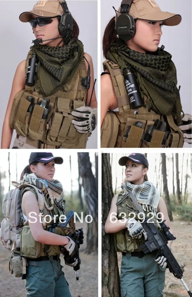 Sas Wearing Shemaghs