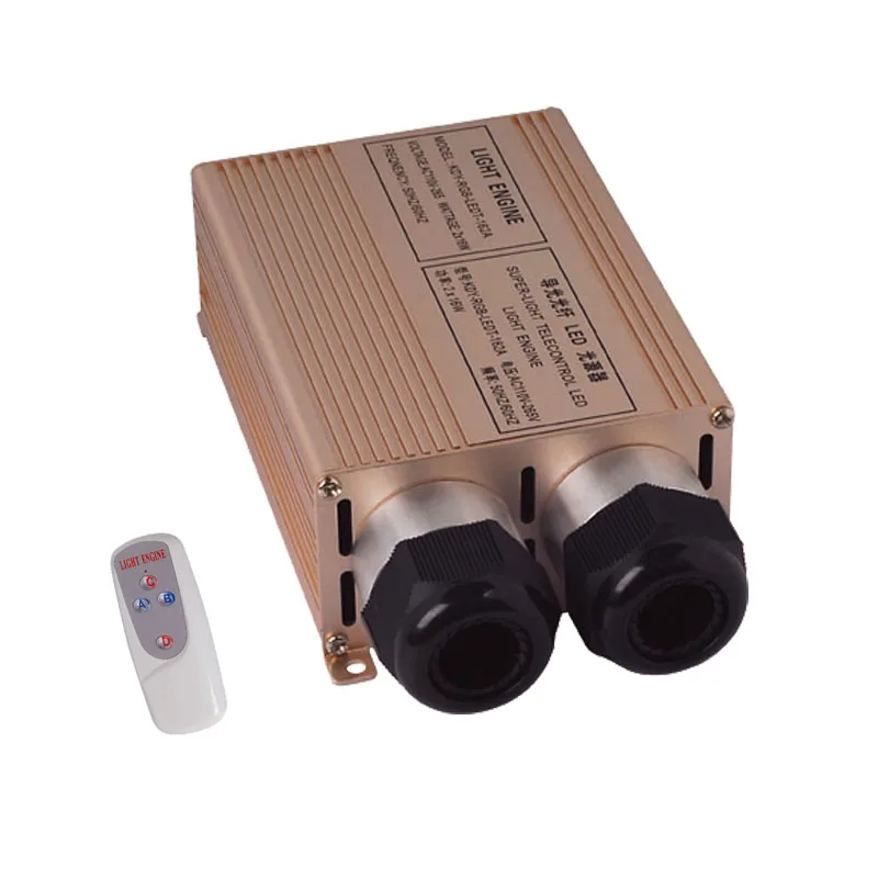 Led 32w Rgb Double Head Fiber Optic Generator Engine Driver Light ...