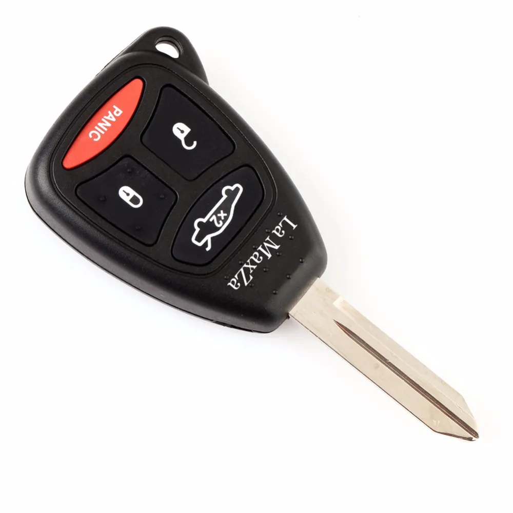 New Remote Keyless Entry 4 Buttons Car Key Case Shell For Chrysler ...