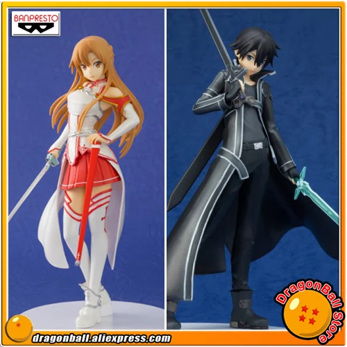 Anime Sword Art Online Original Banpresto Sq Collection Figure Kirito Black Color Ver