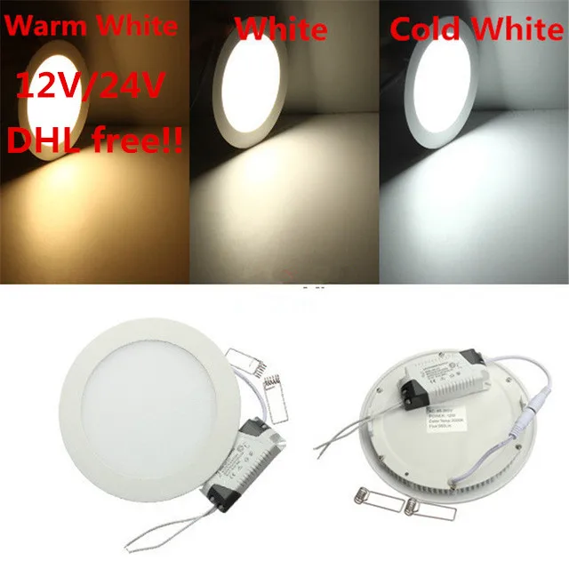 Led Light Panel Downlight 12v Dc | Led Downlight Panel Light 15w ...