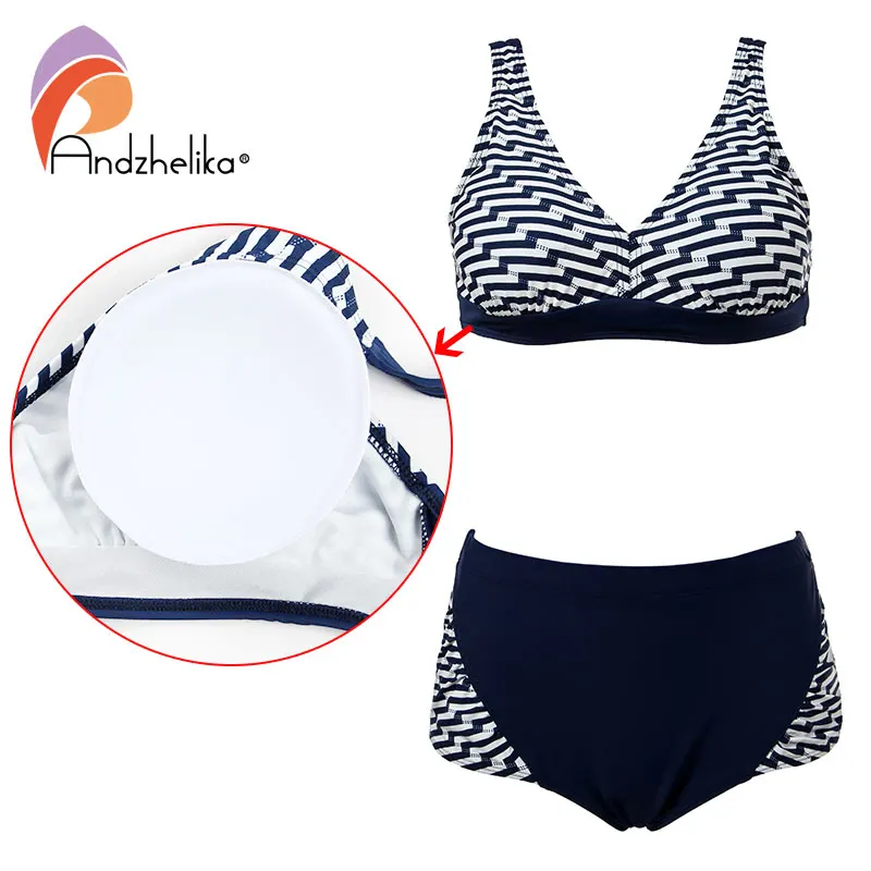 Buy Andzhelika Plus Size Swimwear Women Sexy Bikinis
