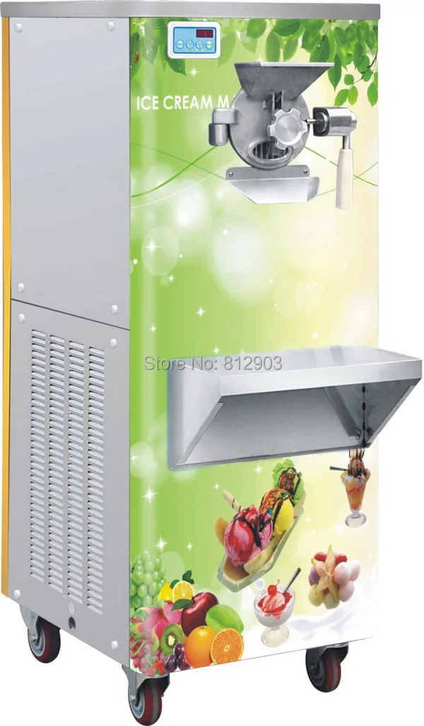 5L Freezing Tank Hard Ice Cream Maker Machine Vertical, 20 28L/HR ...