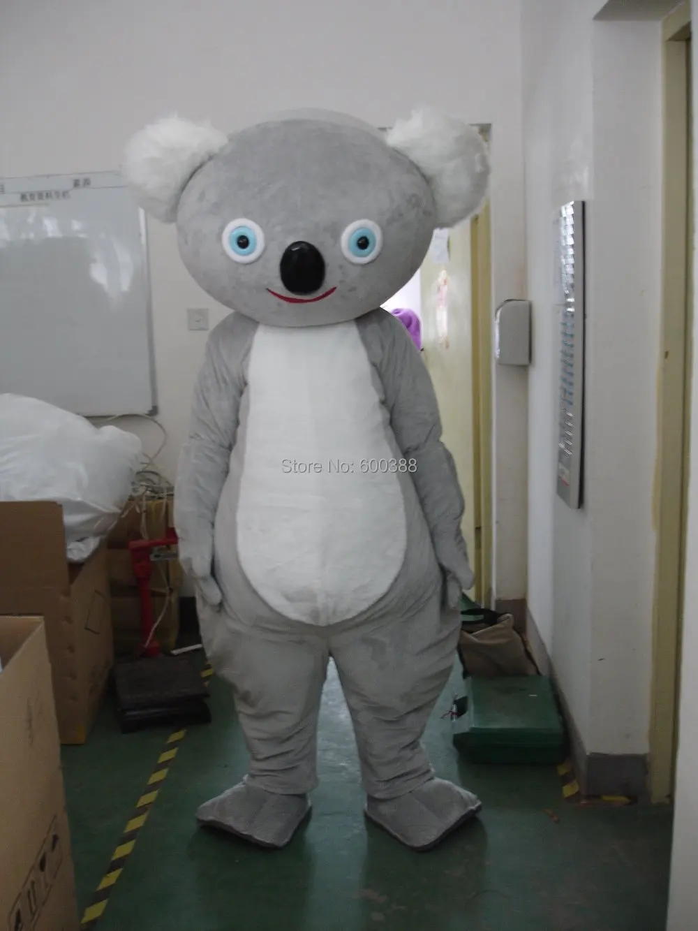 Koala Bear Mascot Costume Teddy Panda Adult Fancy Dress Cartoon ...