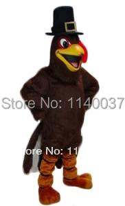 Disfraz personalizado de Mascota de pavo de Acción de Gracias, disfraz ...