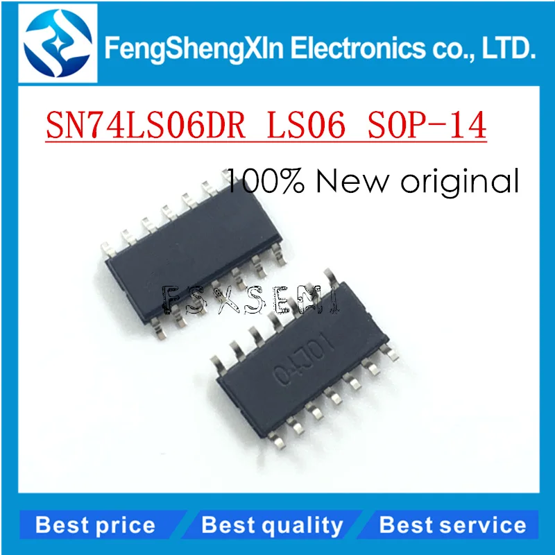 50pcs/lot NEW SN74LS06DR SN74LS06 74LS06 LS06 SOP14 HEX INVERTER ...