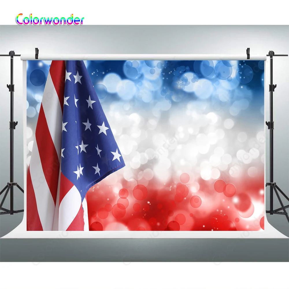 Paper & Party Supplies American Flag Backdrop Statue of Liberty ...