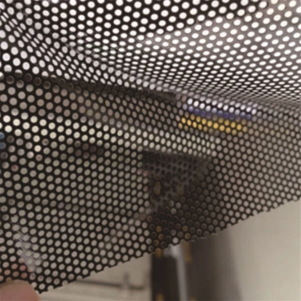 One -way Visual 1.22mx50cm Black Perforated One Way Vision Print Media ...