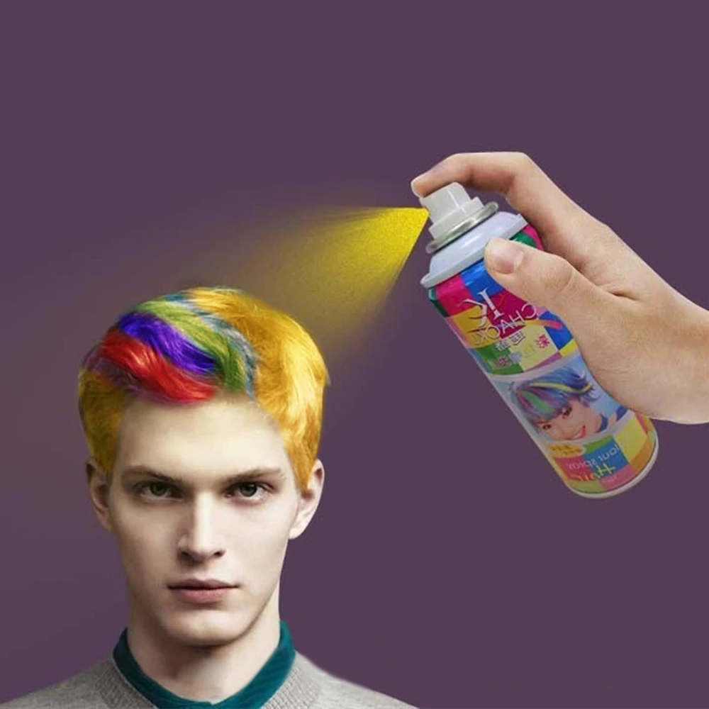 Aliexpress.com : Buy 1pcs 120ml Water soluble one off temporary hair ...