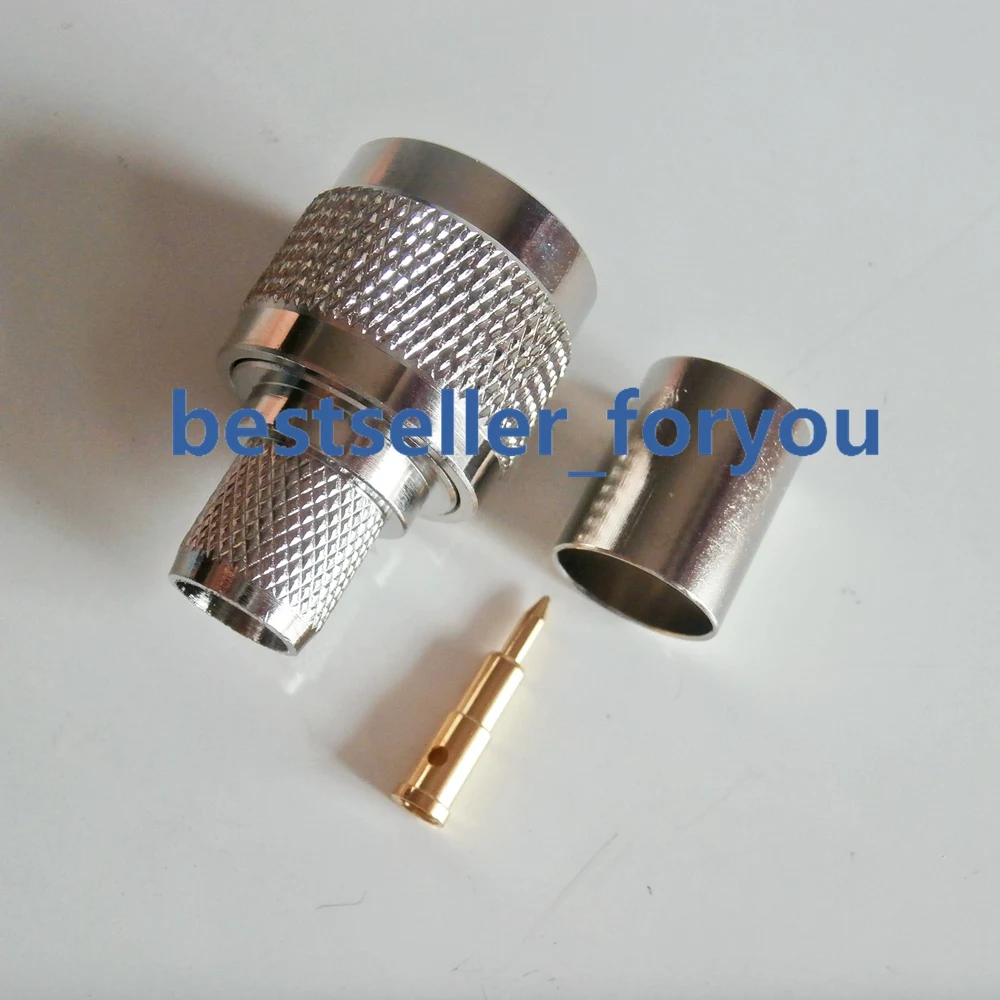 CONECTOR N Male Connector Plug Crimp RG8 RG213 LMR400 50-7DFB Cable RF Connector
